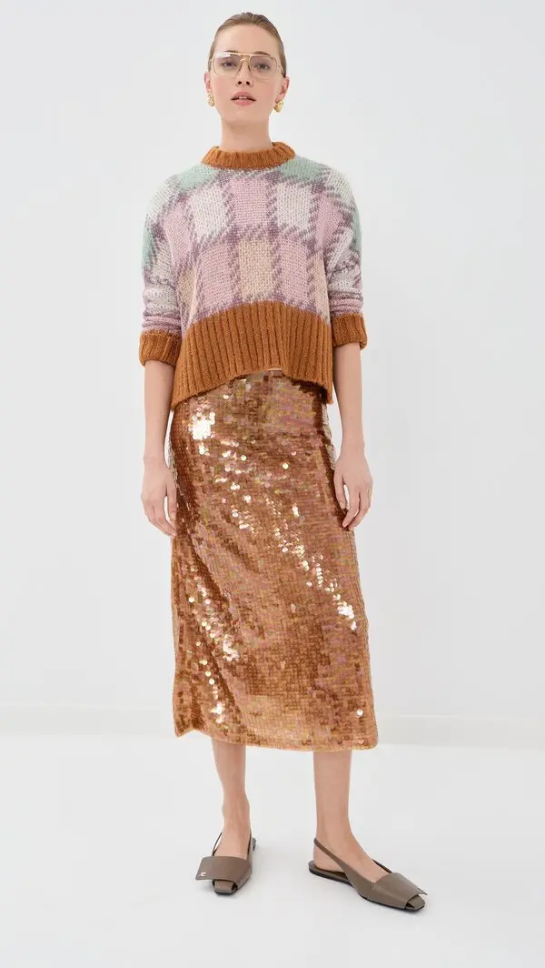 Marni Brushed Crew Neck Sweater