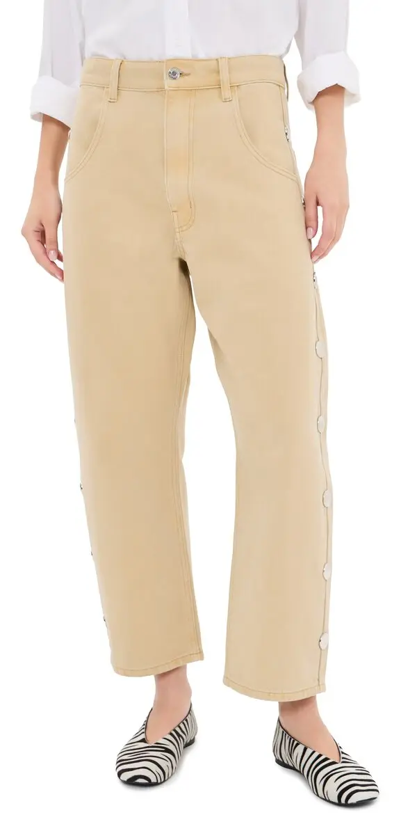 Roucha Duchamp Studded Denims - Salt