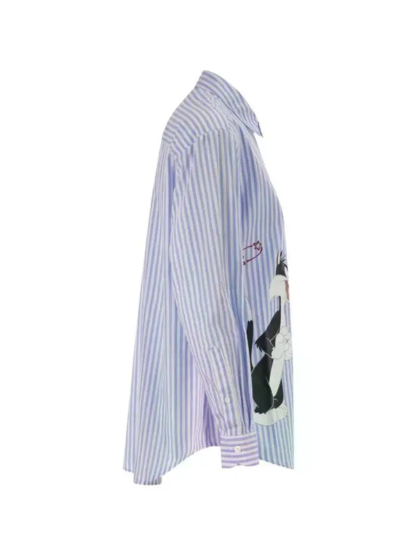 MC2 SAINT BARTH Brigitte Looney Tunes Striped Shirt