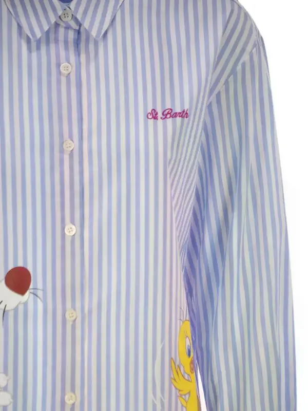 MC2 SAINT BARTH Brigitte Looney Tunes Striped Shirt