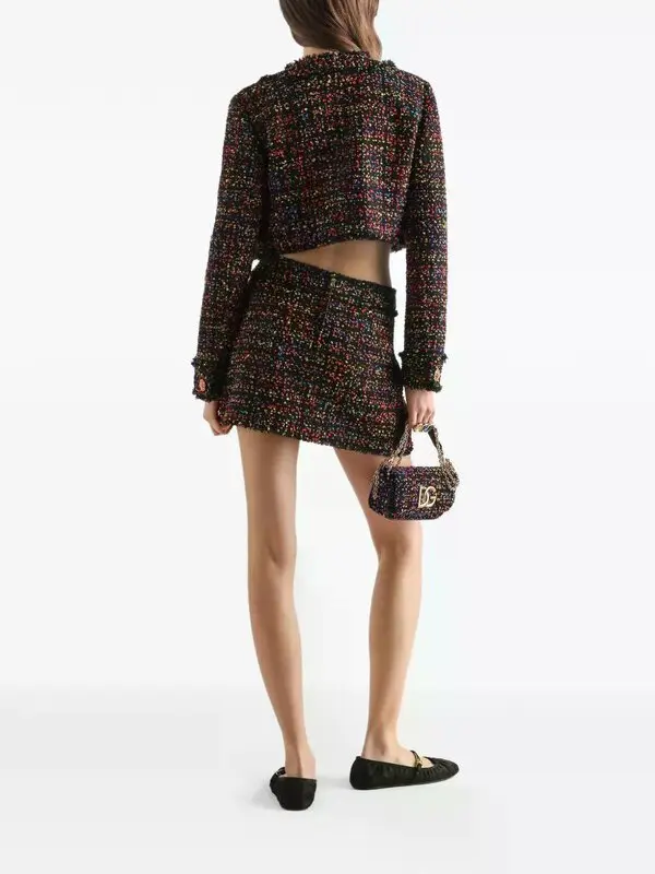 Dolce & Gabbana Cropped Tweed Jacket