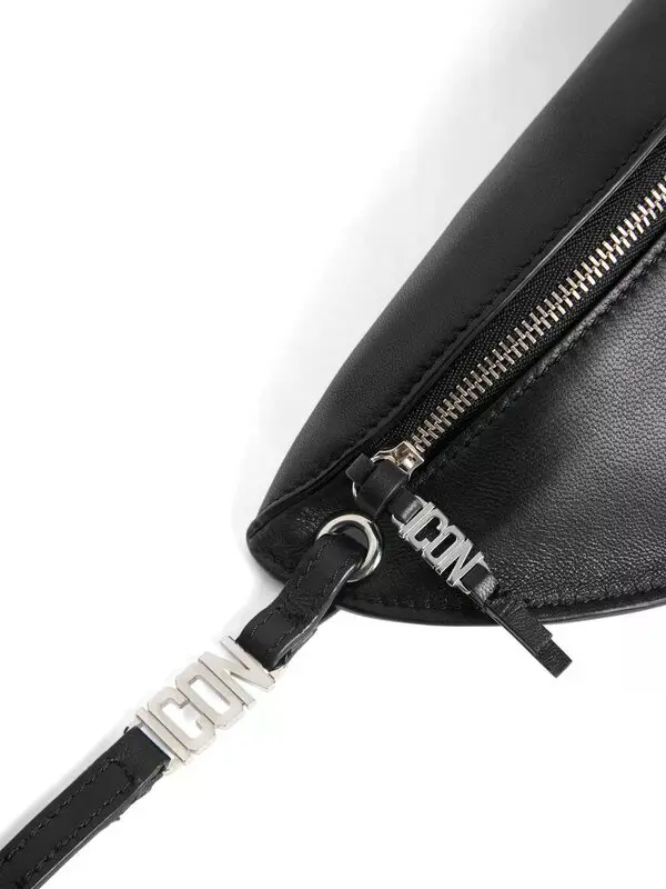 Dsquared2 Logo-plaque Leather Belt Bag