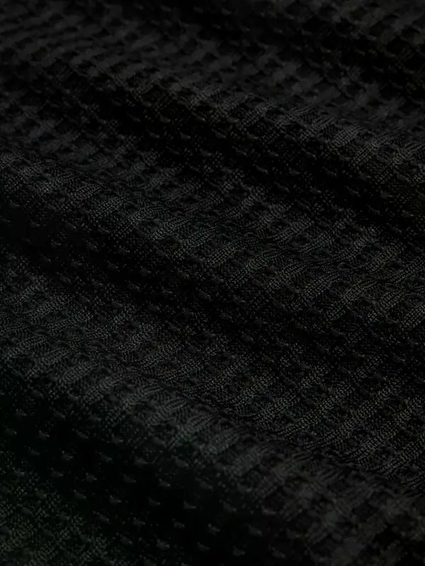 KROST Rib-knit Short-sleeve Polo Shirt
