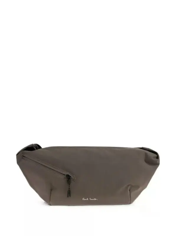 Paul Smith Logo Print Shoulder Bag - Brown
