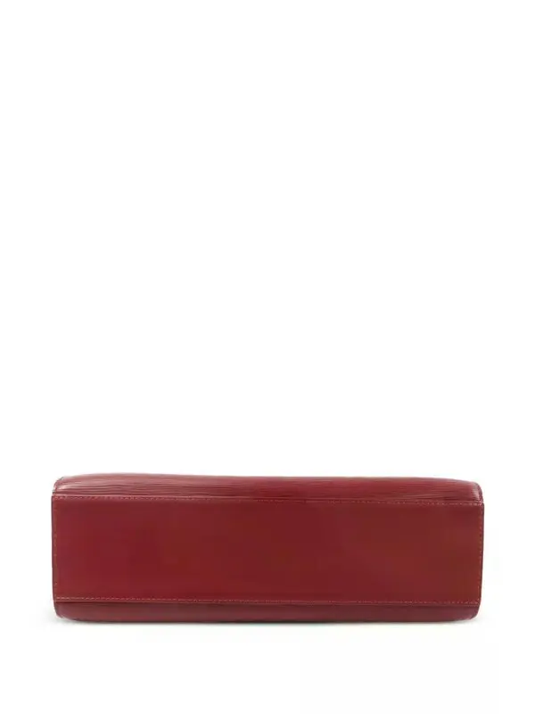 LOUIS VUITTON Pont Neuf Pm Tote Bag - Red
