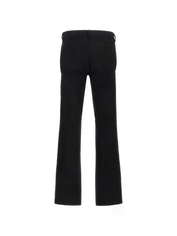 Rick Owens Vega Herringbone Wool Trousers