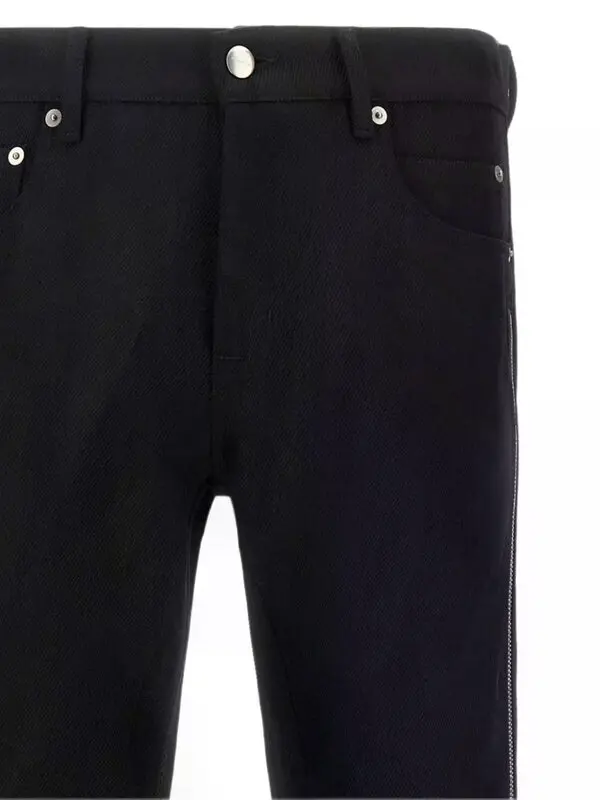Rick Owens Vega Herringbone Wool Trousers