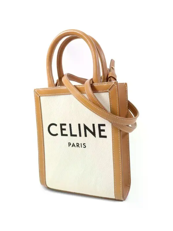 Celine Mini Cabas Tote Bag - Neutrals