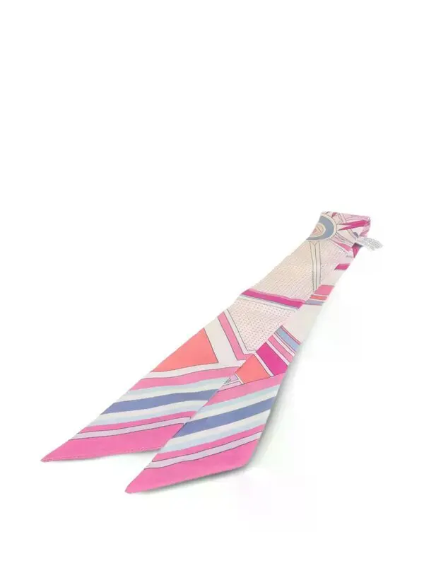 Hermès Graphic-print Scarf - Pink