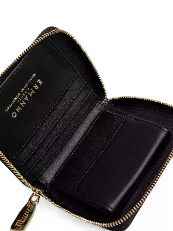ERMANNO FIRENZE Logo-plaque Pebbled Wallet