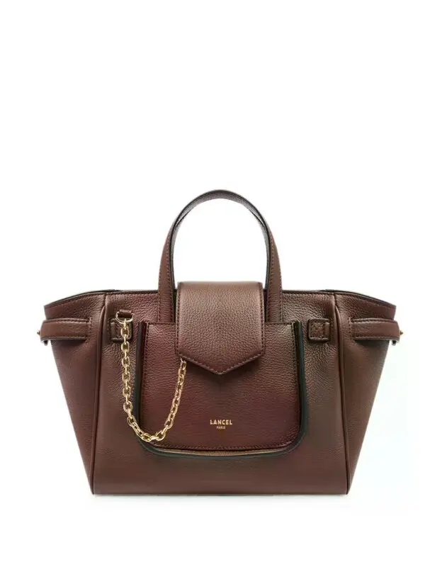 LANCEL Small Grained Handbag