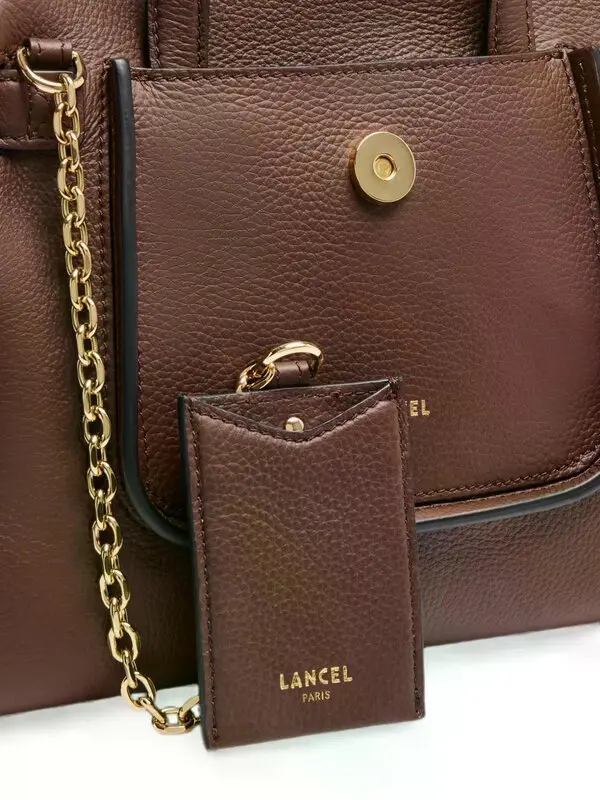 LANCEL Small Grained Handbag