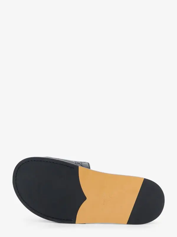 Dior Cannage Quilted Leather Sandals - Multicolor