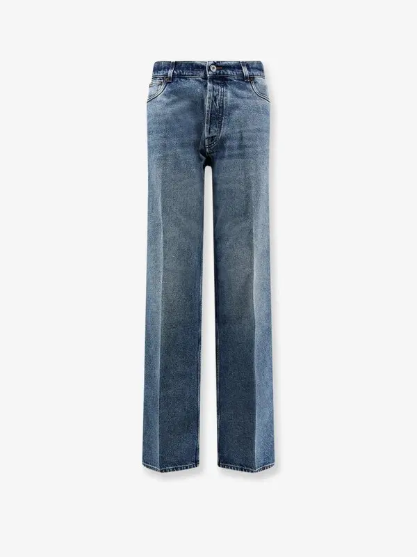 Miu Miu Blue Denim Jeans - Multicolor