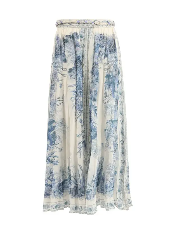Zimmermann Wanderlust Long Skirt