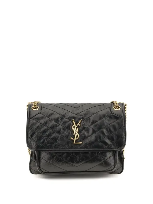 Saint Laurent Niki Shoulder Bag - Black