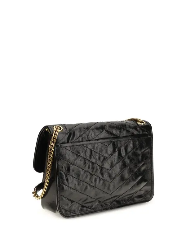Saint Laurent Niki Shoulder Bag - Black
