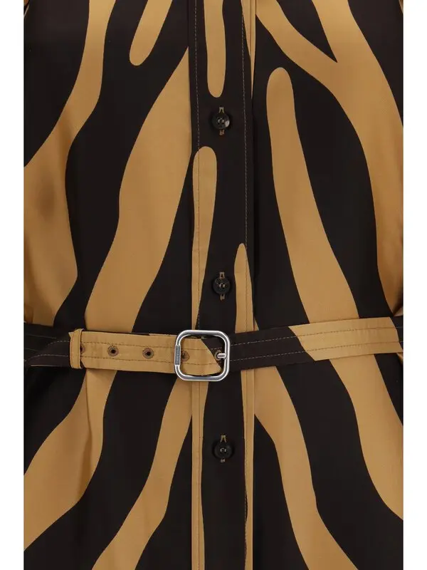 FERRAGAMO Twill Shirt Dress