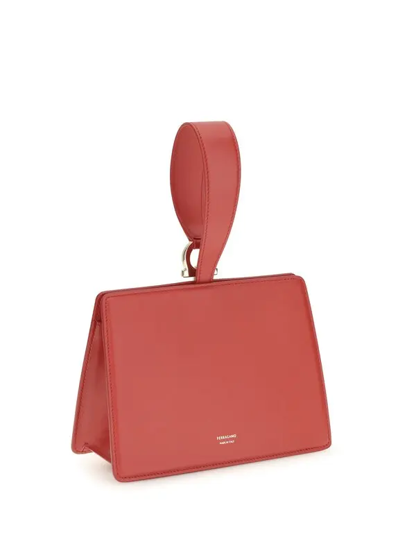 FERRAGAMO Rigid Leather Handbag