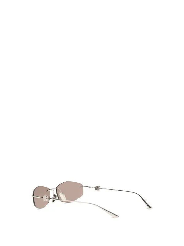 Balenciaga Geometric Oval Sunglasses