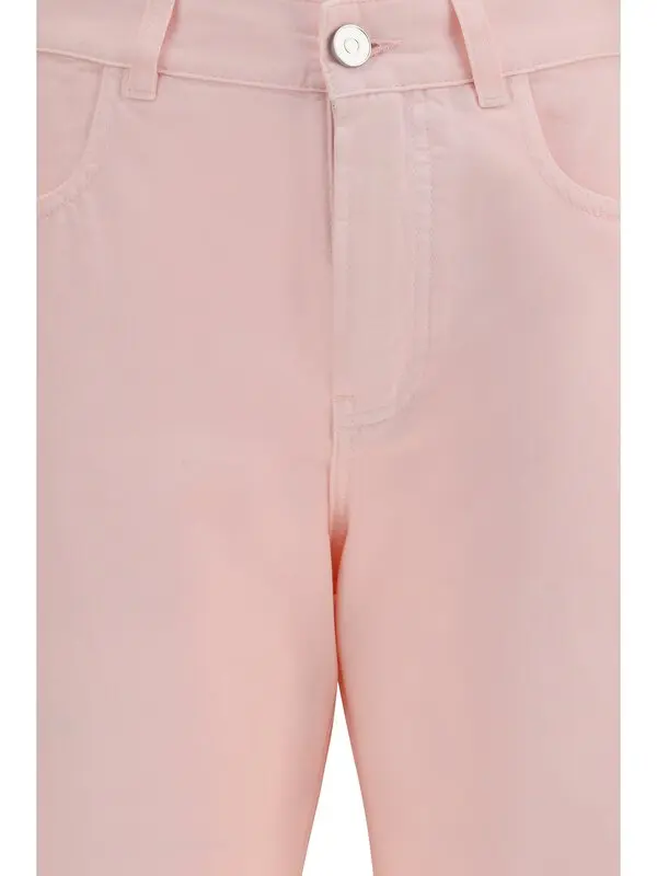 Alaïa Barrel Jeans - Pink