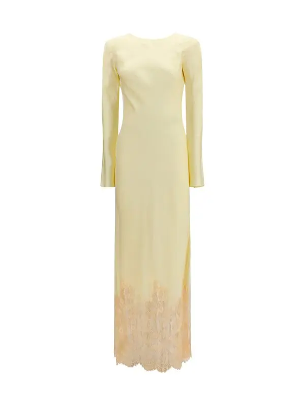 SELF-PORTRAIT Long Viscose Dress
