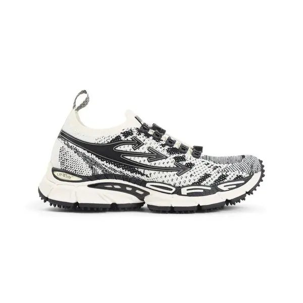 Off-White Be Right Back" Knit Sneakers - Multicolor