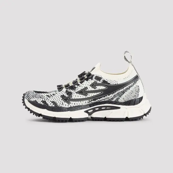 Off-White Be Right Back" Knit Sneakers - Multicolor