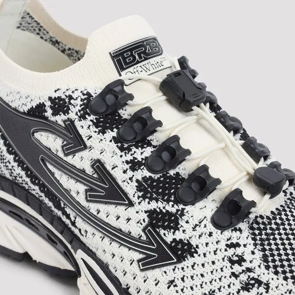 Off-White Be Right Back" Knit Sneakers - Multicolor