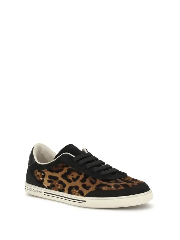 Dolce & Gabbana Saint Tropez Leopard Sneakers