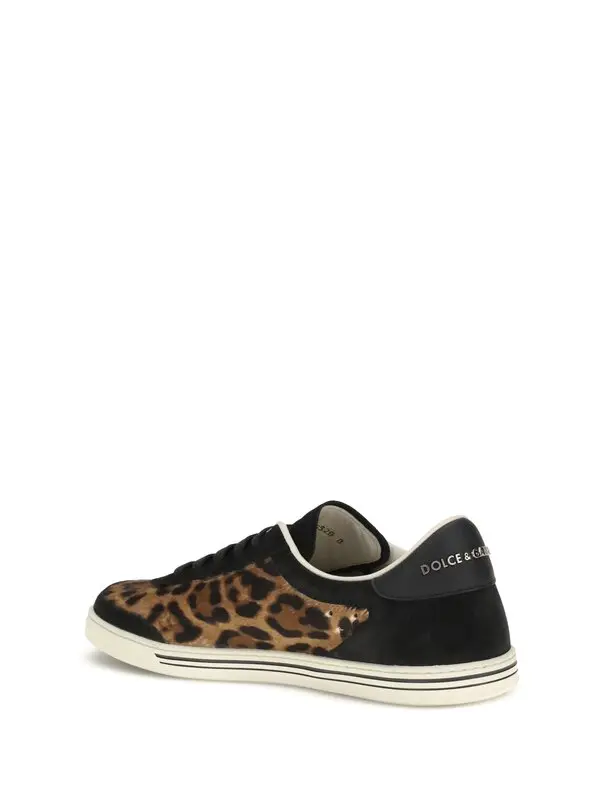 Dolce & Gabbana Saint Tropez Leopard Sneakers