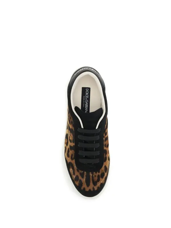 Dolce & Gabbana Saint Tropez Leopard Sneakers