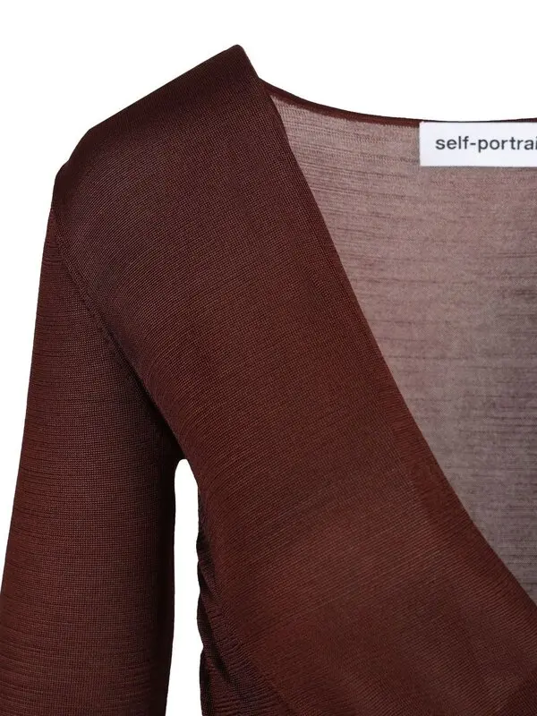 SELF-PORTRAIT Knitted Bodysuit