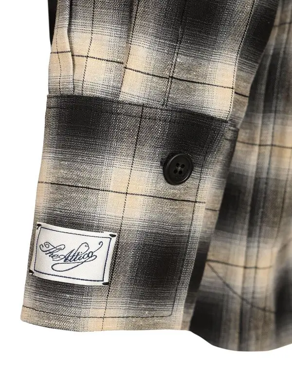 Attico Checked Shirt