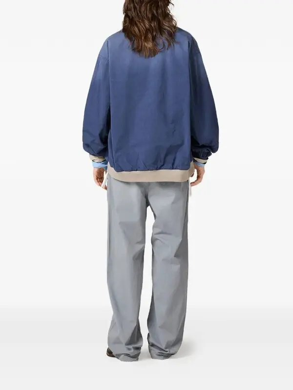 Miu Miu Washed Twill Oversized Jacket - Multicolor