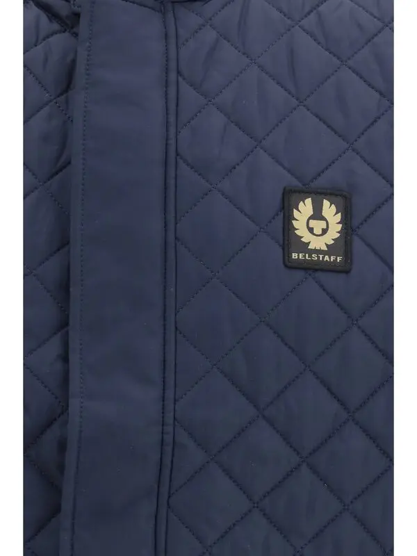 Belstaff Icon Quilted Nylon Gilet - Blue