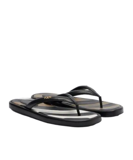 TOD'S Leather Thong Sandals