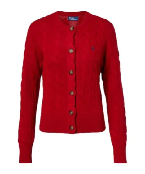 Polo Ralph Lauren Solid Color Knit Cardigan