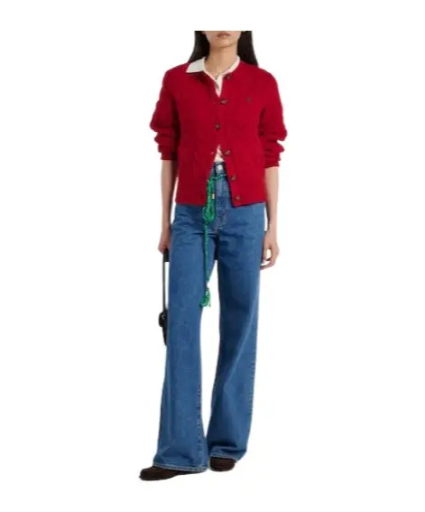 Polo Ralph Lauren Solid Color Knit Cardigan