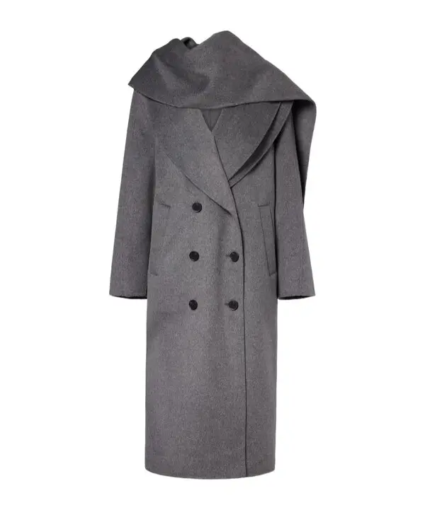 RÓHE Scarf Detail Coat