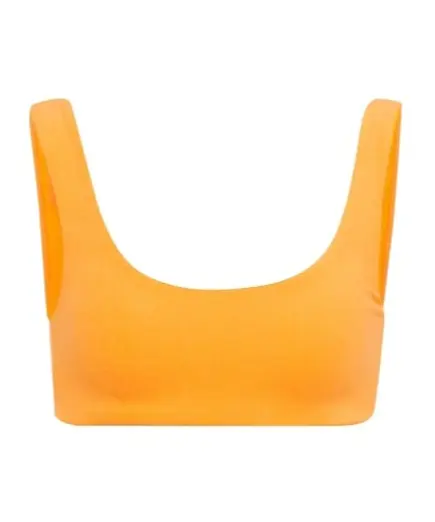 ZANELLATO Rounded Edges Bikini Top - Orange