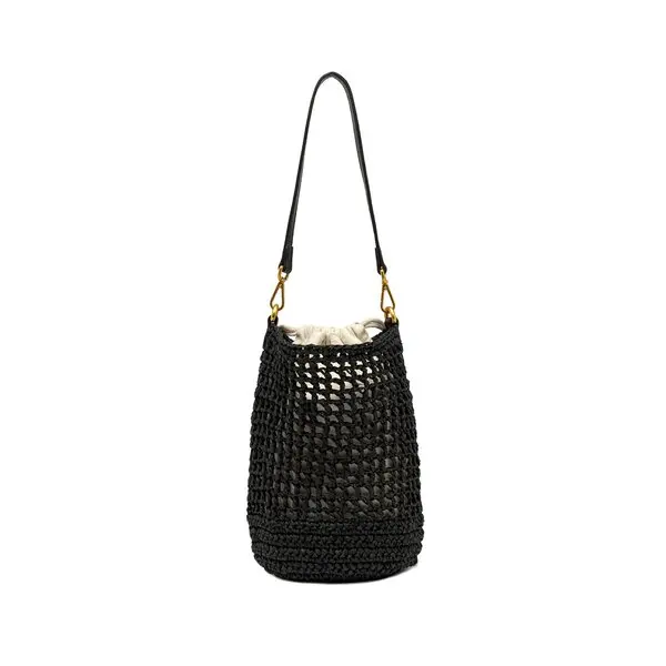 GIANNI CHIARINI Nefeli Drawstring Crossbody Bag