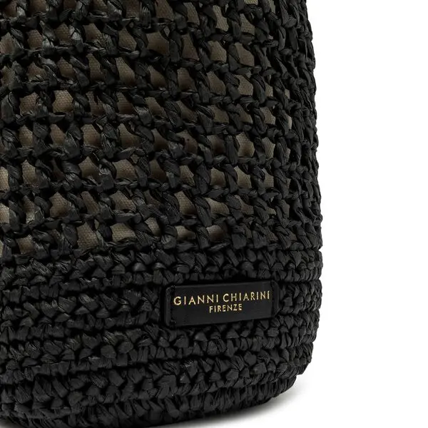 GIANNI CHIARINI Nefeli Drawstring Crossbody Bag