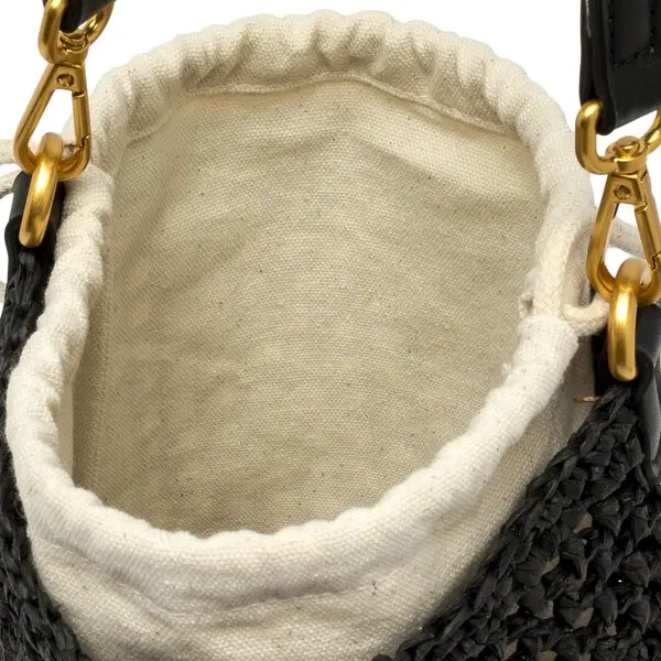 GIANNI CHIARINI Nefeli Drawstring Crossbody Bag