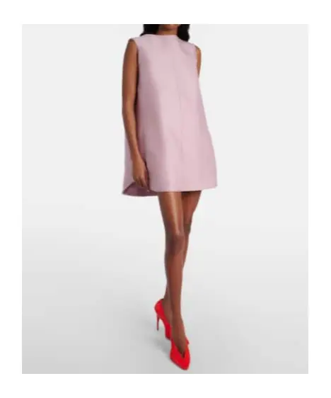 Balenciaga Silk And Wool Minidress