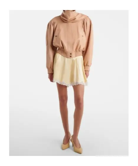 Chloé Silk Satin Shorts