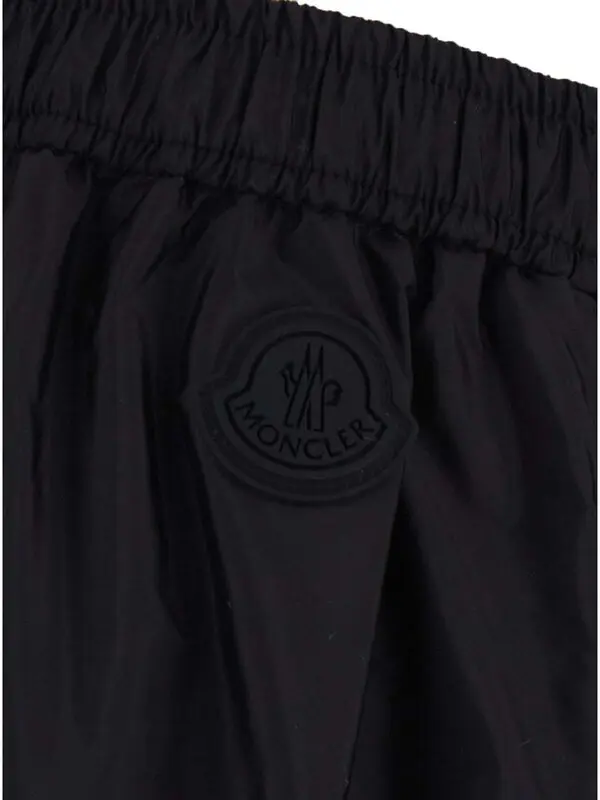 Moncler Ruffle Mid-length Skirt - Black