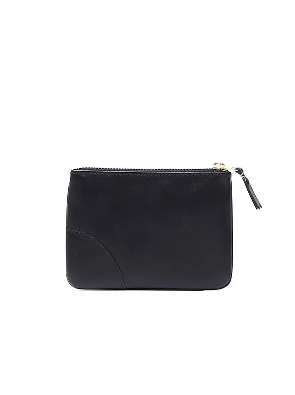 Comme Des Garçons Logo Zipper Wallet