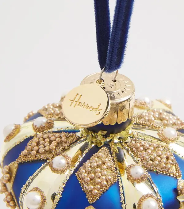 Harrods Embellished Crown Tree Decoration
