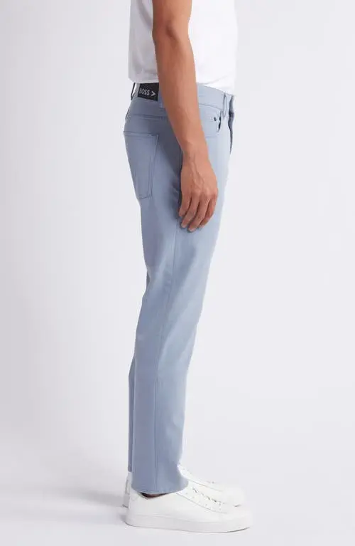 BOSS Delaware Slim Fit Five Pocket Pants - Light Blue